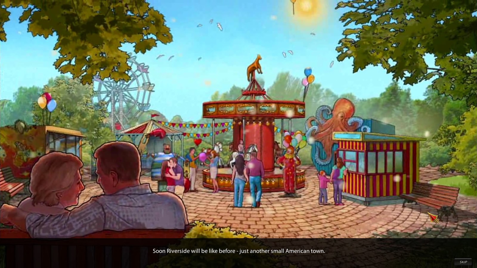 Strange Dark Stories: Vintage Elements in Video Games: The Carousel