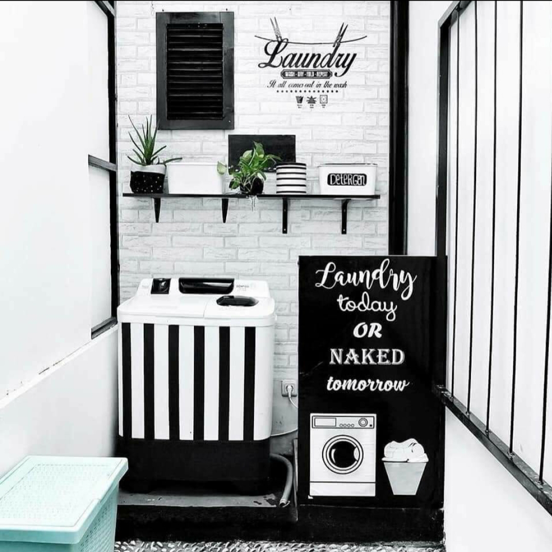 DEKORASI ILHAM RUANG LAUNDRY