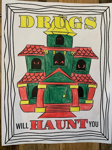 Say Boo to Drugs Coloring and Poster Contest Winners