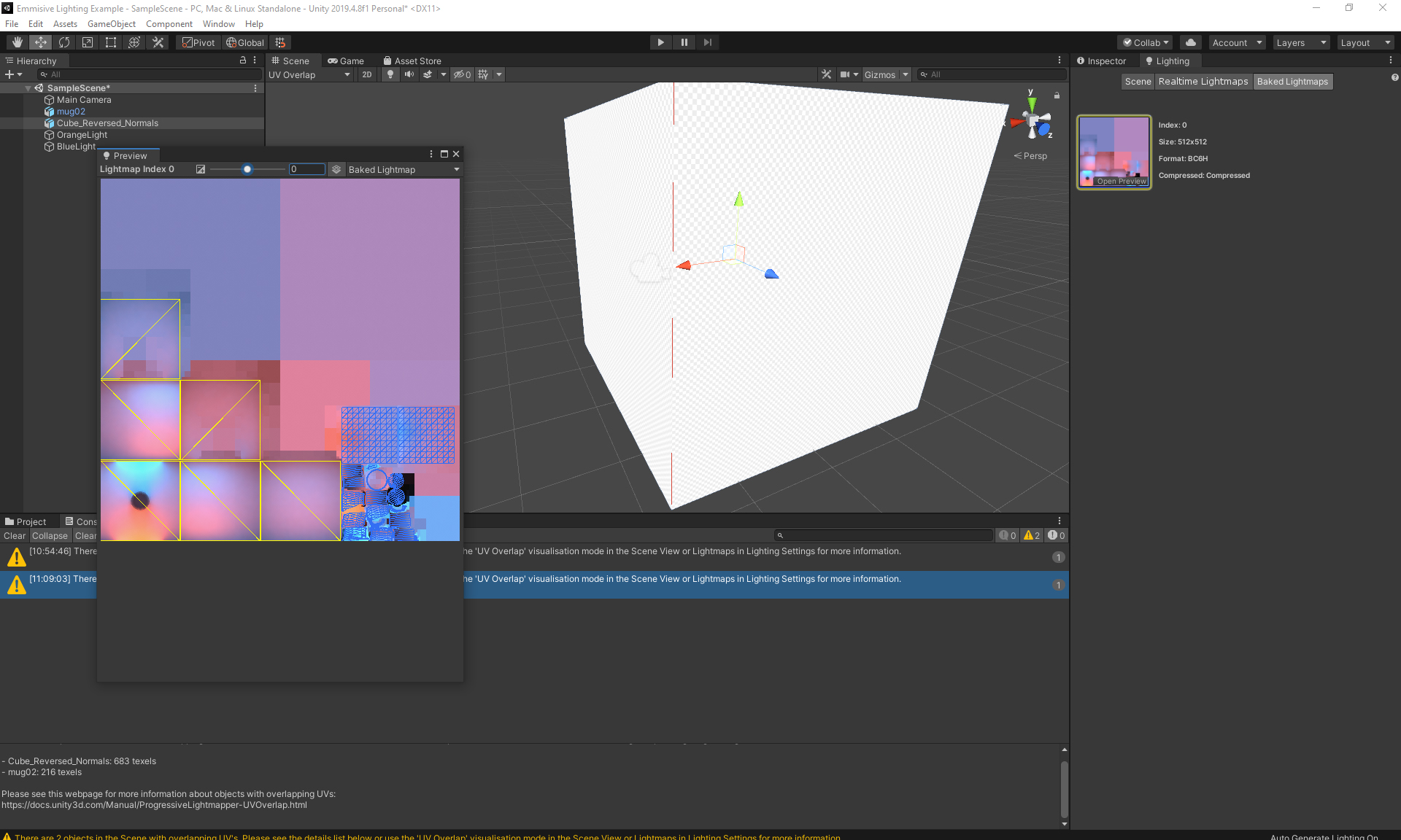 Lighting in Unity - Emissive light