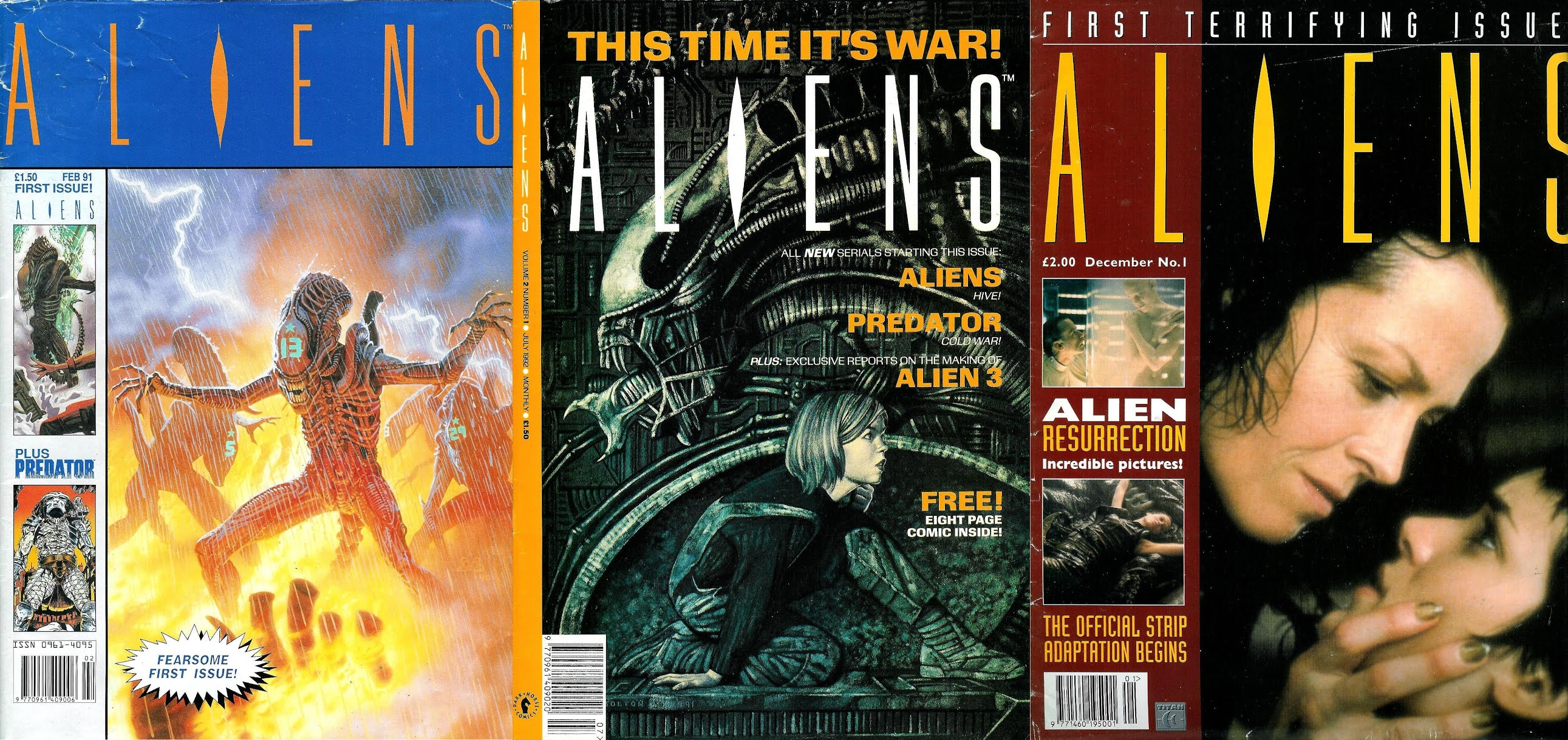 Rods Toy Box: Aliens Comics UK