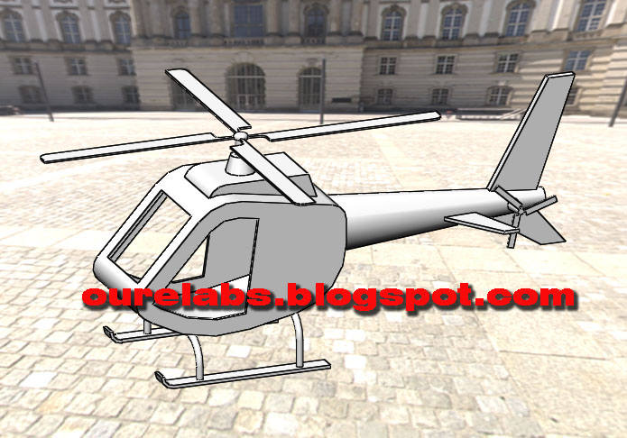 How to create a simple helicopter in Solidworks ~ Ourengineeringlabs
