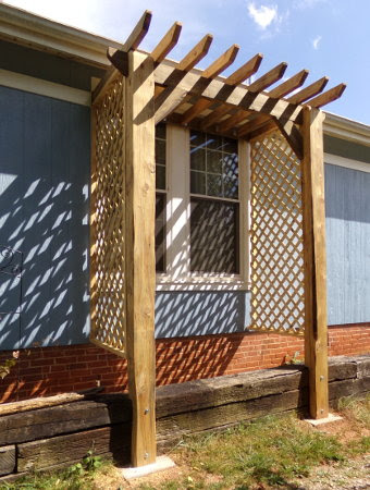 5 Acres & A Dream: Window Pergola Finished