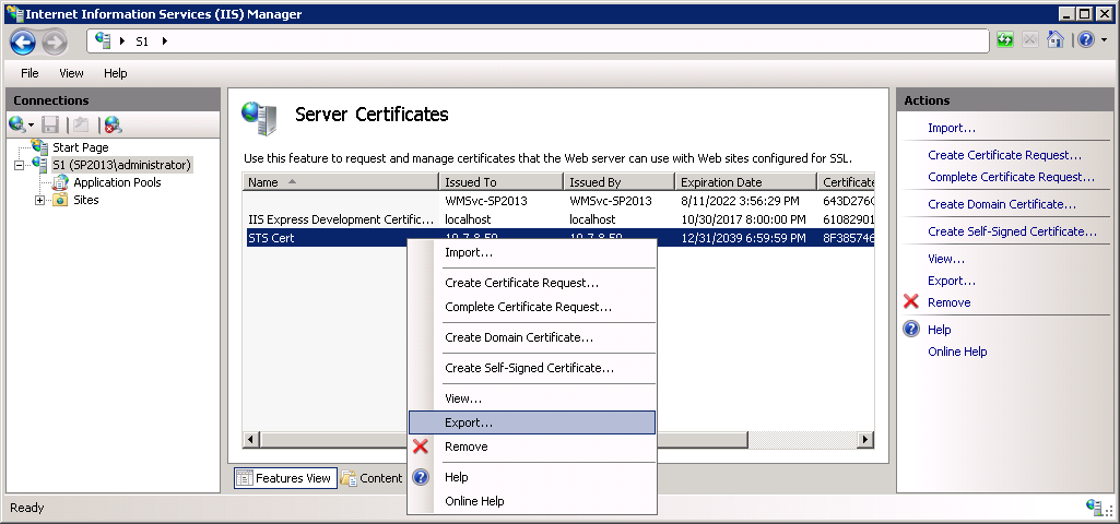 Dive into Sharepoint Caca: Configure Sharepoint 2013 and provider ...