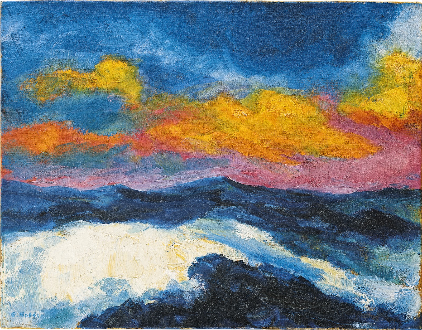 Inred Hemma: Emil Nolde´s Färgstormar