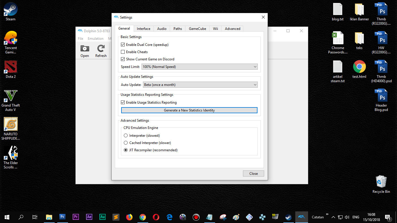 Cara Setting Dolphin Emulator agar tidak LAG/LEMOT (PC & Laptop) | Reza ...