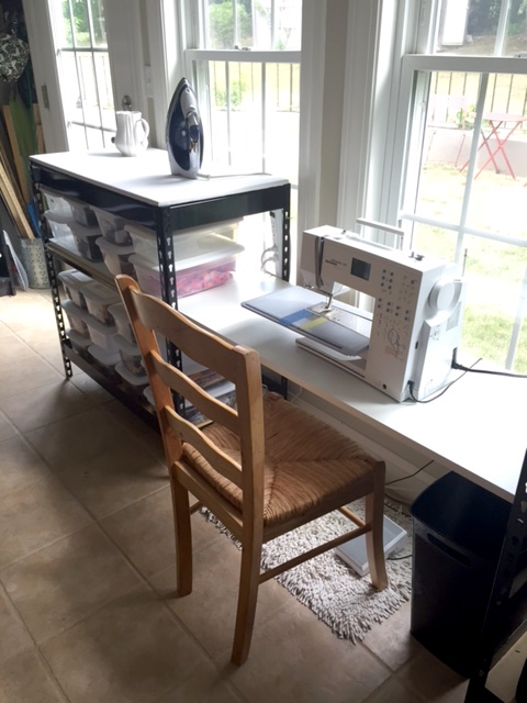 Sew Many Ways...: Workbench Sewing Table...