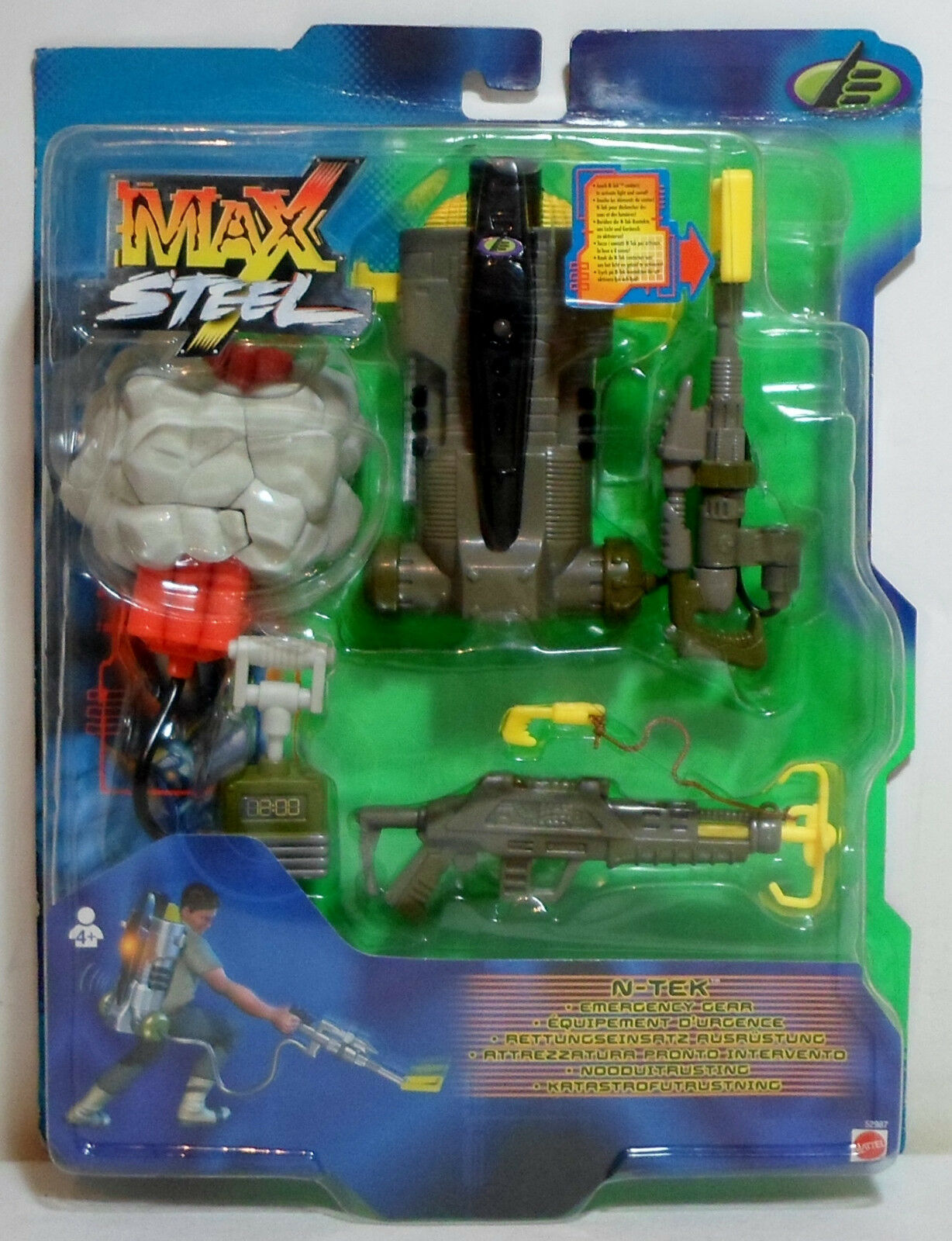 Max Steel Fanáticos: Línea Max Steel 2001 Completa