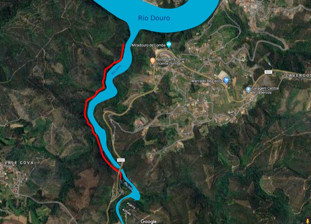 Eu e a minha aldeia de Guisande: Zona ribeirinha do rio Inha