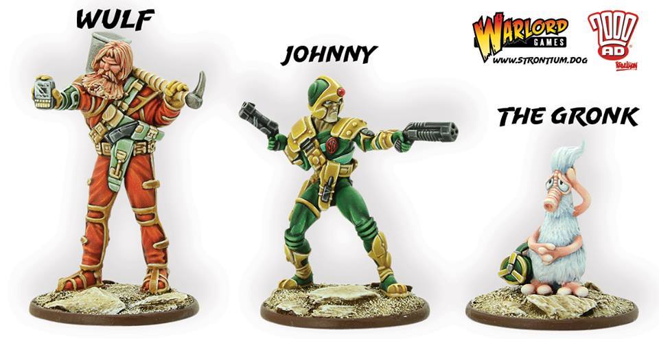 Wargame News and Terrain: Warlord Games: Strontium Dog - Johnny Alpha ...
