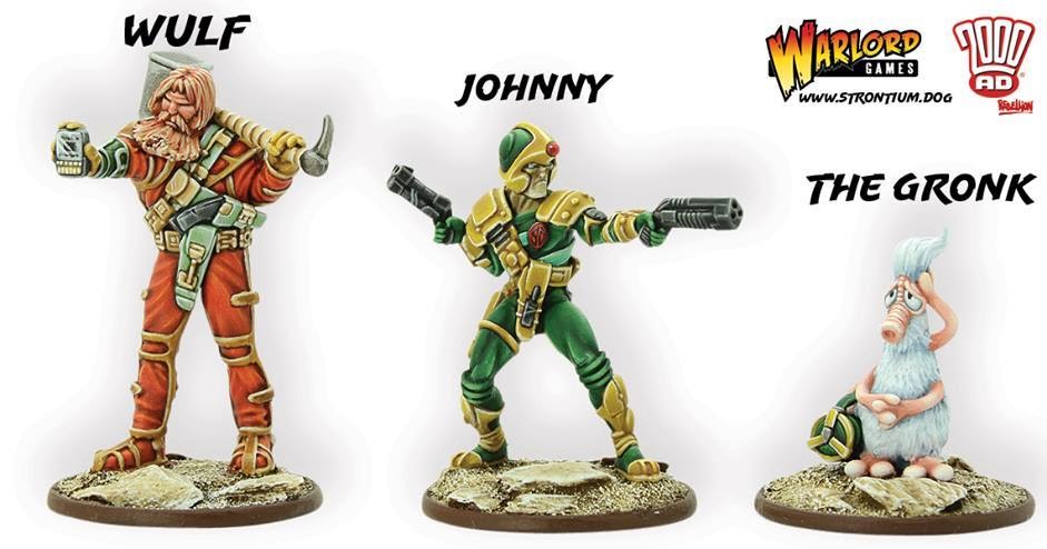 Wargame News and Terrain: Warlord Games: Strontium Dog - Johnny Alpha ...