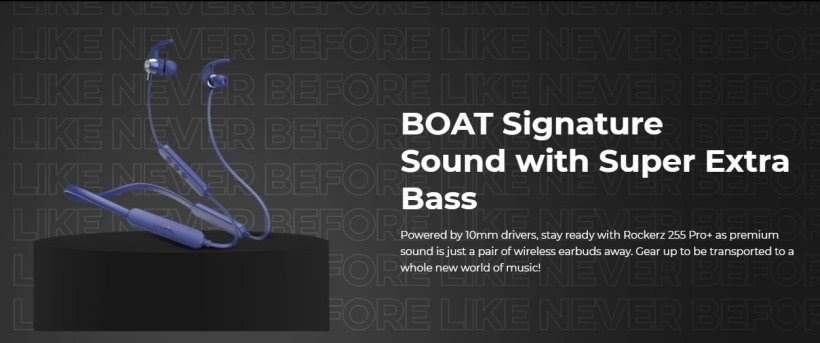 Boat Rockerz 255 Pro+ launched with great features