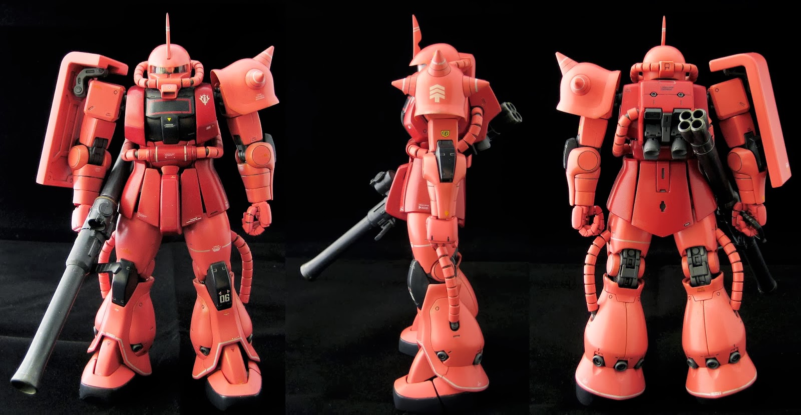 Gunplaの浪漫: "Red Comet" ! Char Aznable custom Zaku II