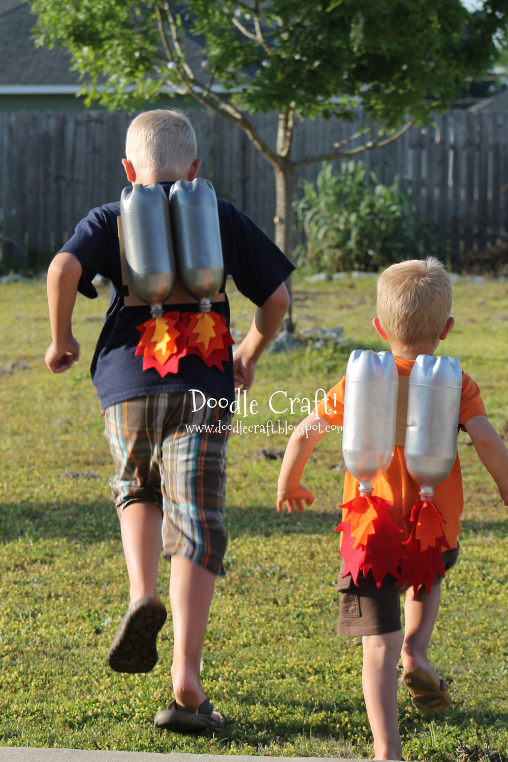 DIY Rocket Jet Packs: Family Edition!