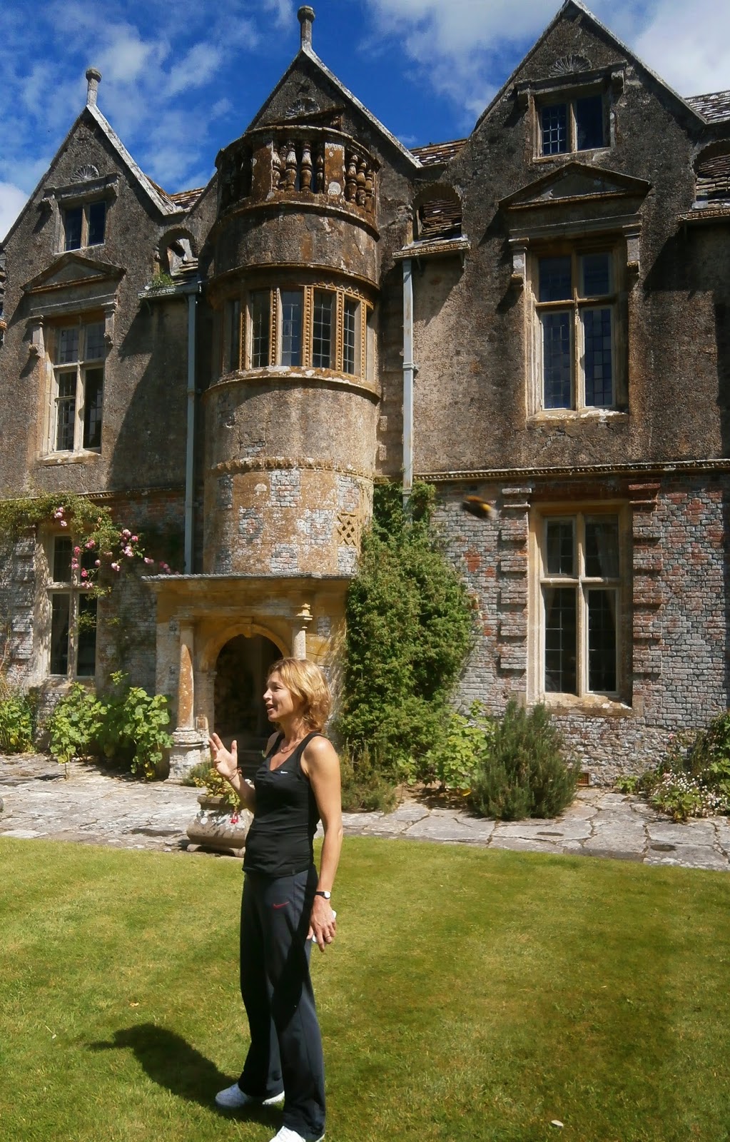 Corfu Blues and Global Views: Waterston Manor Gardens, Dorset, Open Day ...
