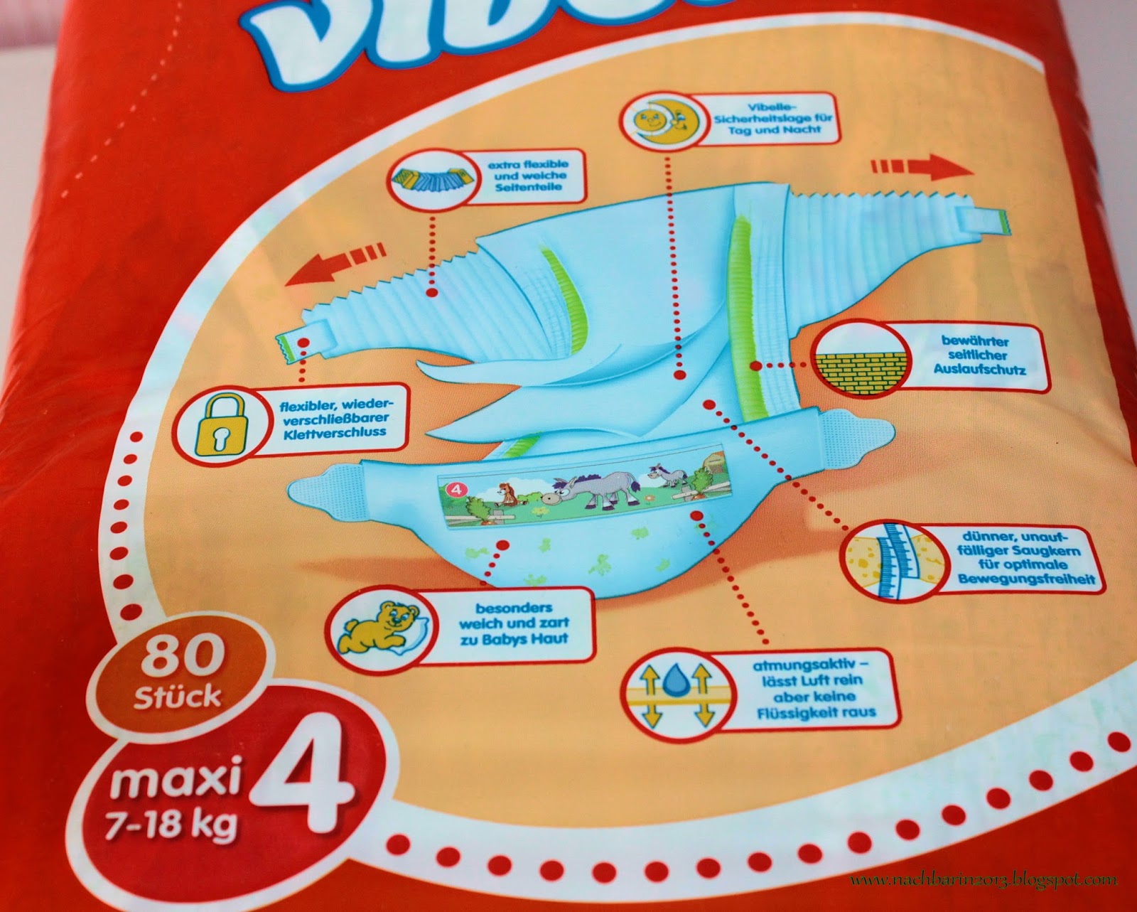 Die lästige Nachbarin: Windeltest: Vibelle Windeln (Aldi Nord) 2015