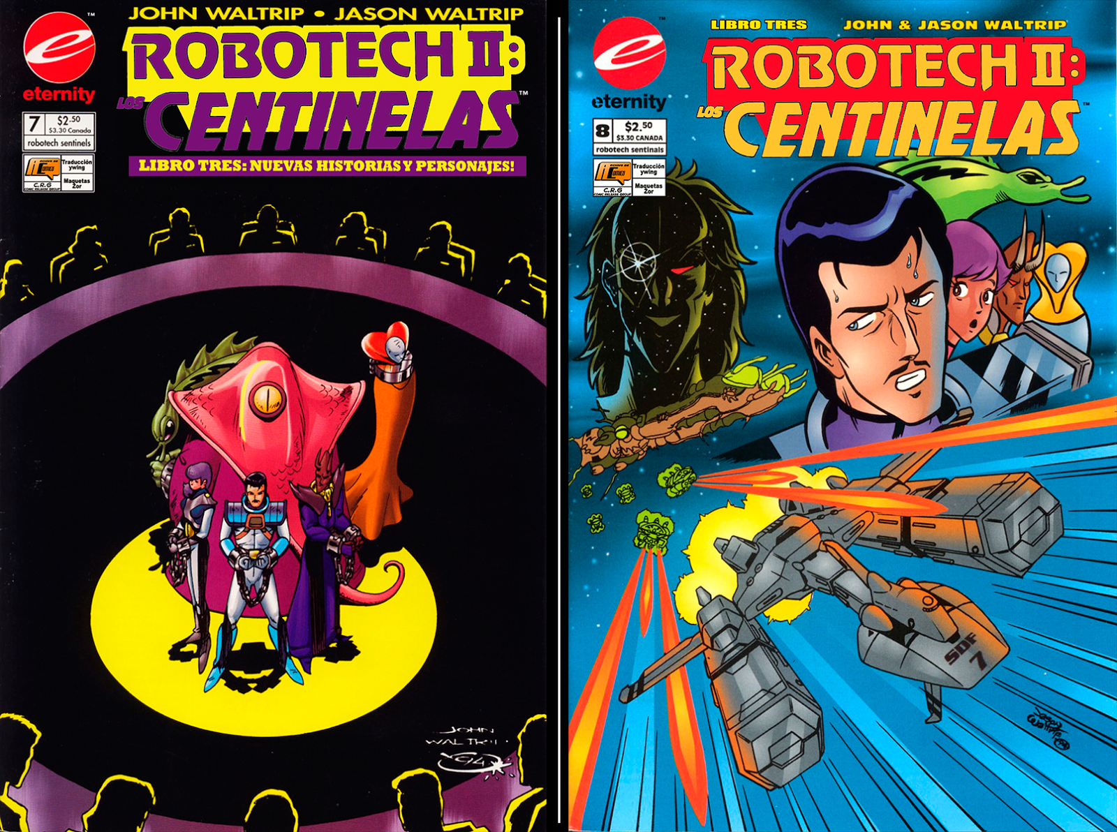 ROBOTECH 2: Los Centinelas [Libro 3] #7 y #8 - ROBOTECH/MACROSSComics