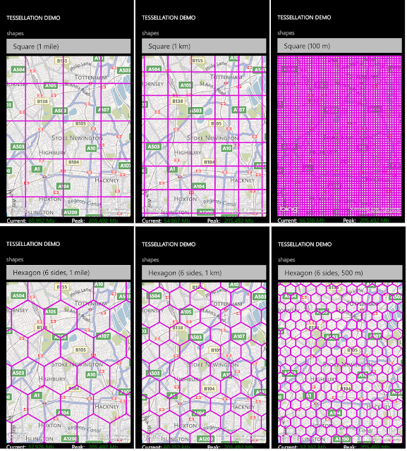 Tessellating shapes on top of Bing Maps in a WP7 app