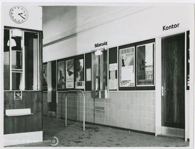 Valby og København, før og nu: Valby Langgade Station 1941