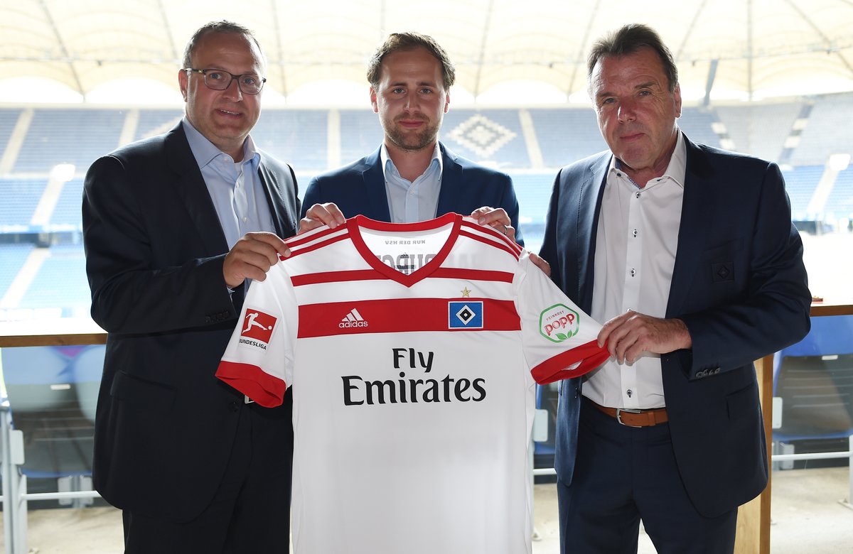 Arsenal are Not Able Yet.. Hamburg Signs First-Ever Sleeve Sponsor Deal ...