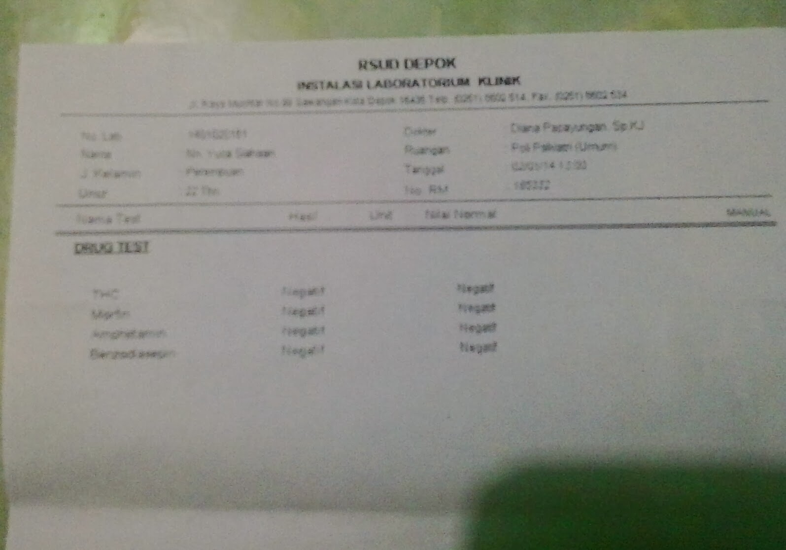 Suwida: Membuat Surat Keterangan Berbadan Sehat (SKBS) dan Bebas ...