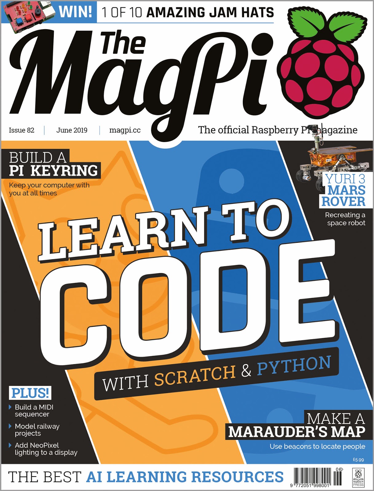 F5IRO Freddy: MagPI magazine