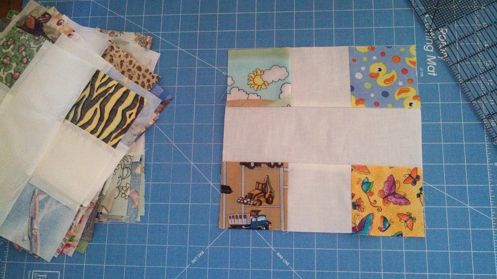 Slice of Pi Quilts: I Spy Quilt