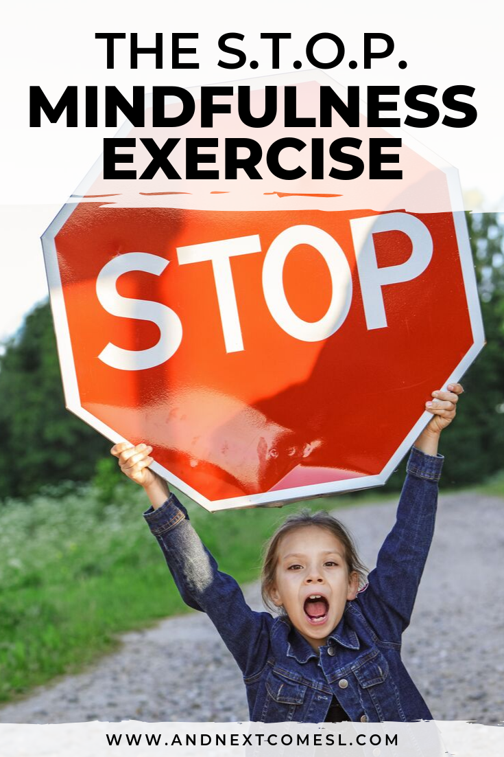 The S.T.O.P. Mindfulness Exercise {Free Printable Cards & Poster ...