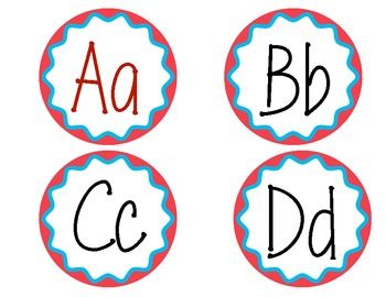 Free Printable Alphabet Letters For Word Wall - Birthday Letter