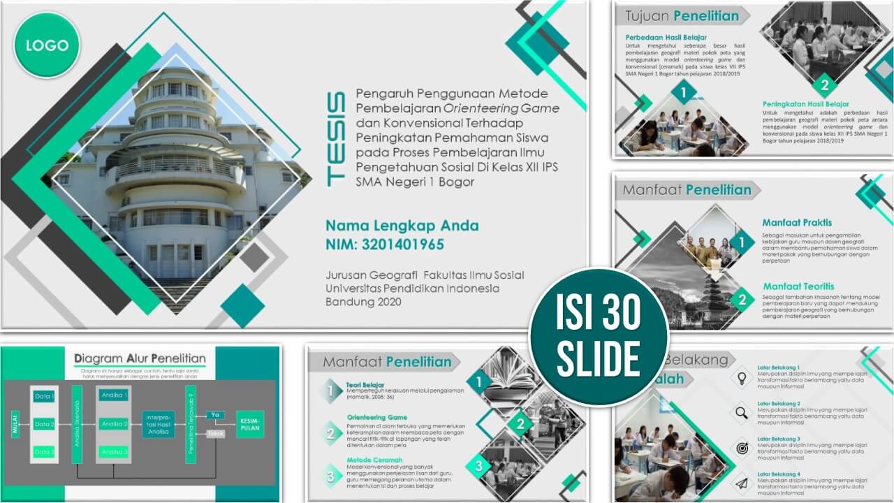 PPT untuk Sidang Skripsi, Tesis dan Disertasi - PAKAR POWERPOINT