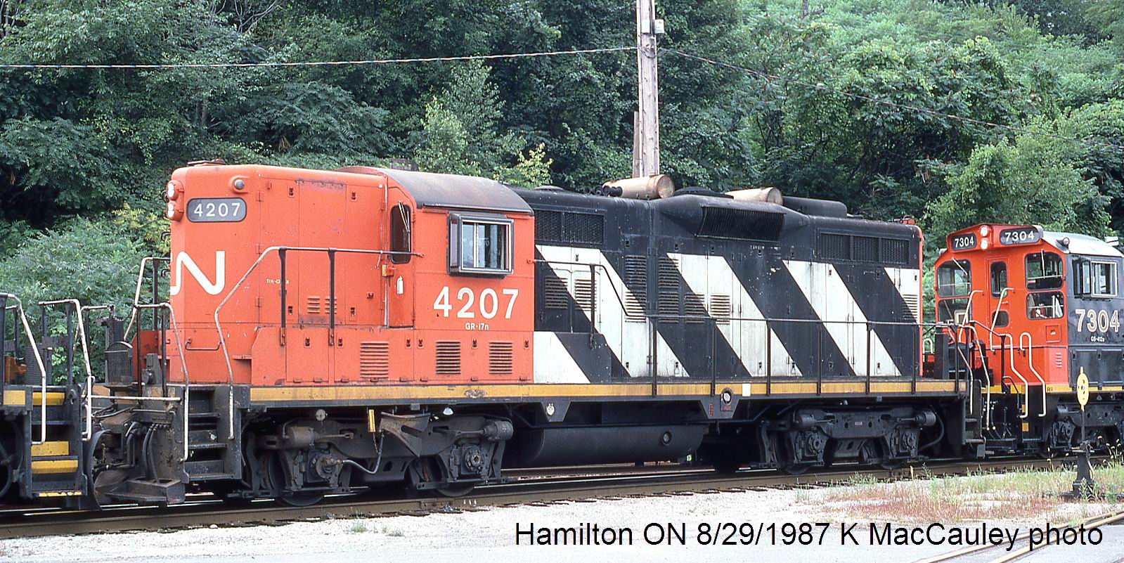 Rymal Station in HO Scale: CN Stuart Street Yard – GMD ‘Light Weight’ GP9