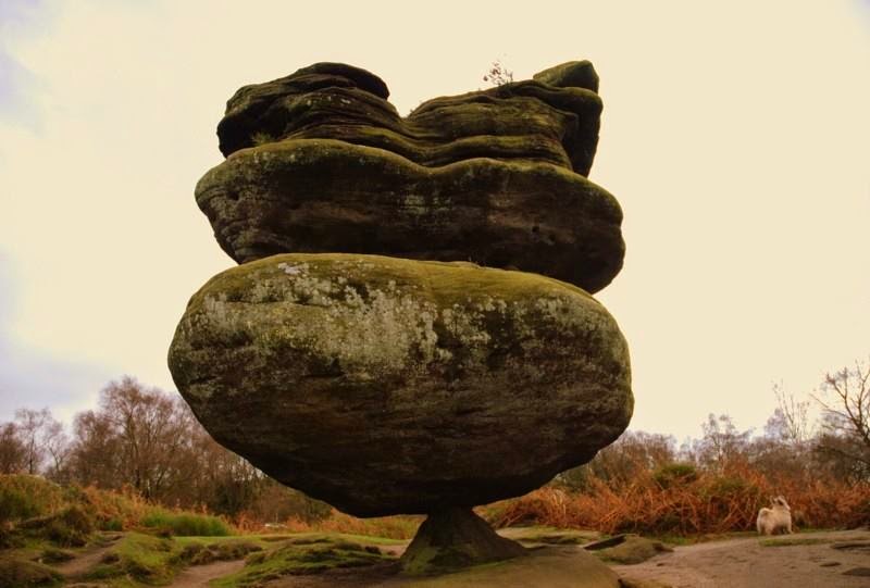 The Balancing Idol Rock of Brimham Moor | North Yorkshire, England