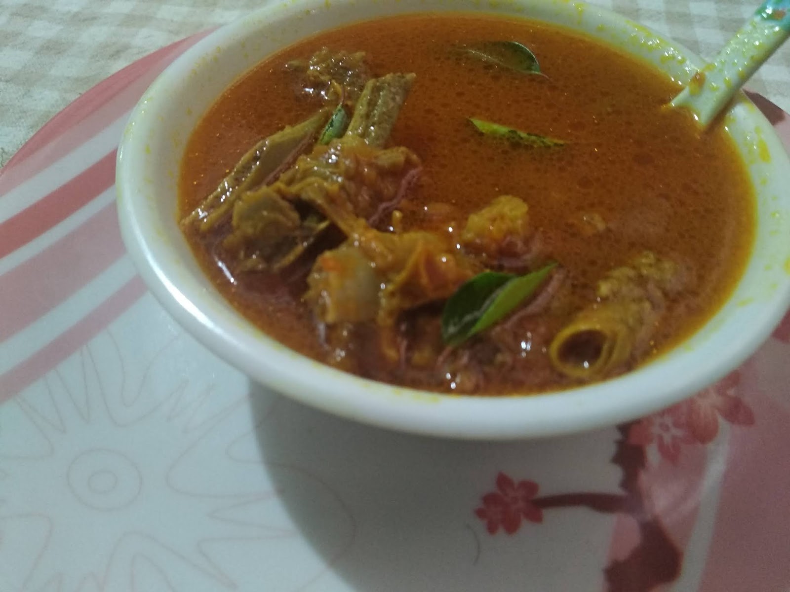 HOT AND SPICY MUTTON SOUP - My Click and Tick