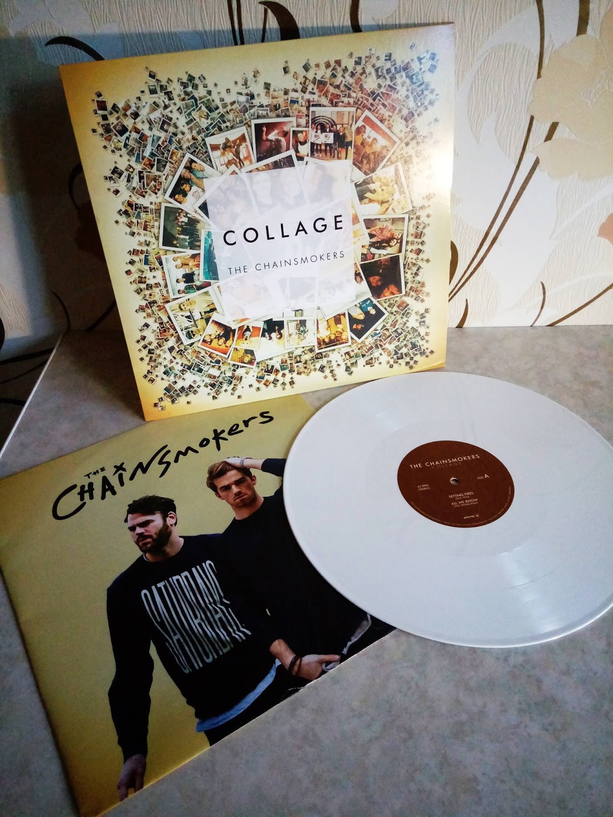 Maištinga siela: Vinilinė plokštelė: The Chainsmokers - "Collage" Vinyl ...