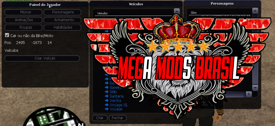 Painel Do Jogador F1 - MTA Brasil