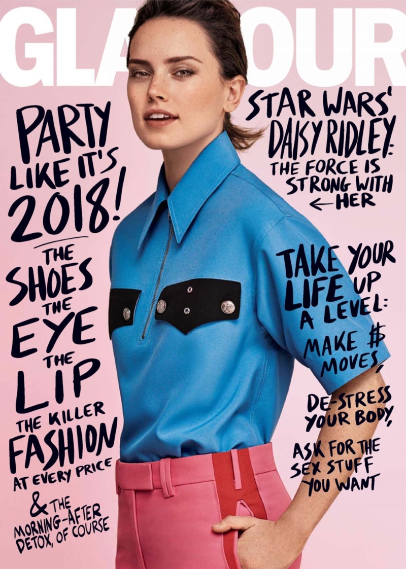 SNEAK PEEK : Daisy Ridley Covers "Glamour"