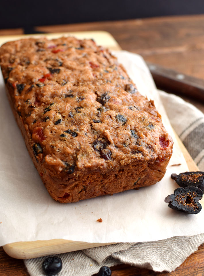 Budín de frutas deshidratadas {con sólo 4 ingredientes) | Bizcochos y ...