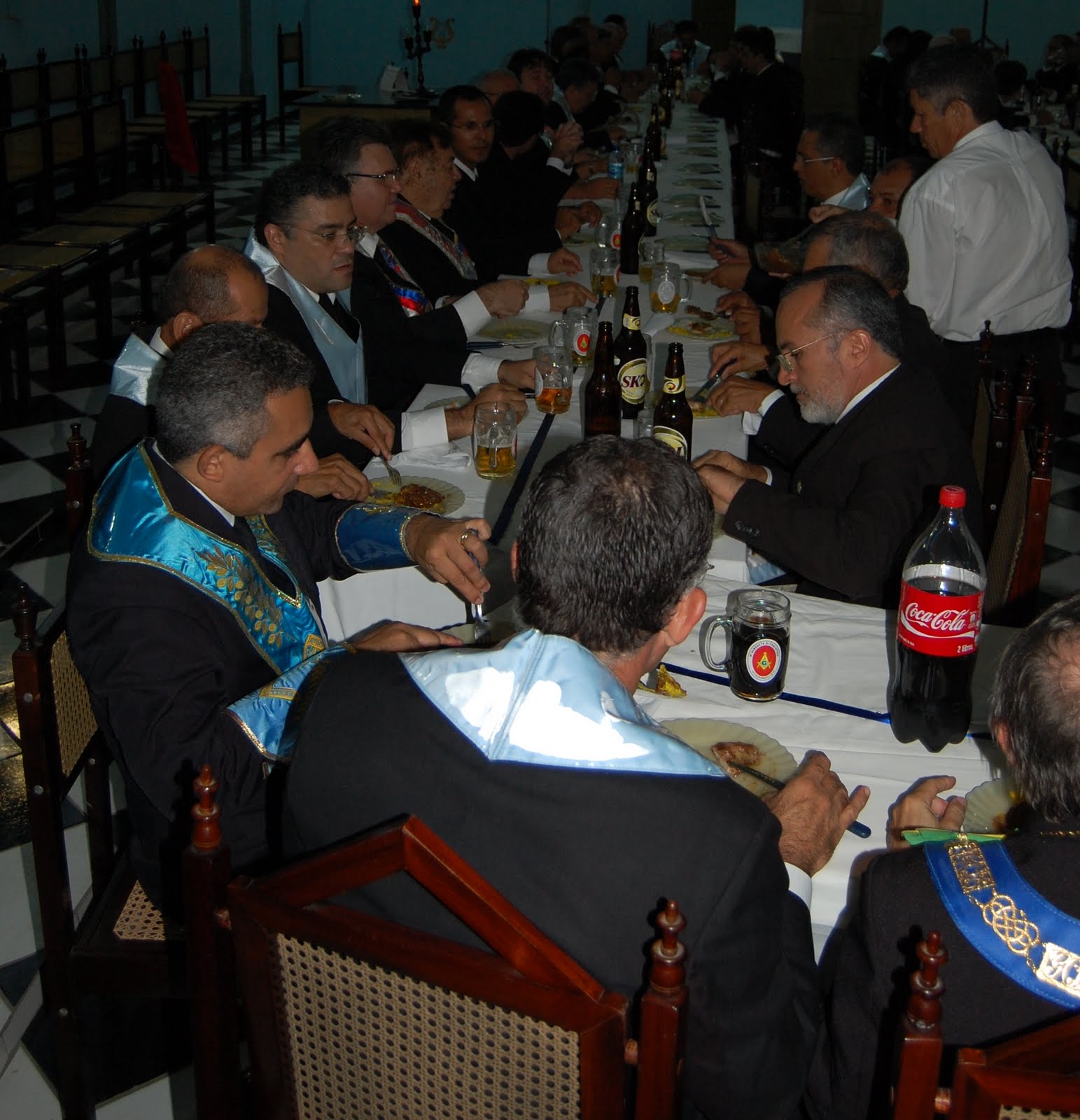 LOJA MAÇÔNICA AMÂNCIO DANTAS: BANQUETE RITUALISTA