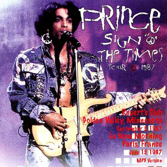 bootleg addiction: Prince: Sign of the Times Tour 1987