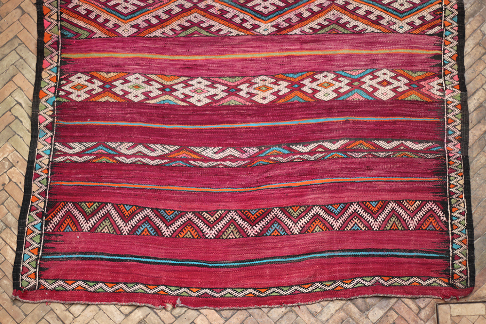 Beautiful rare Moroccan Kilim at Moroccan Berber Carpets