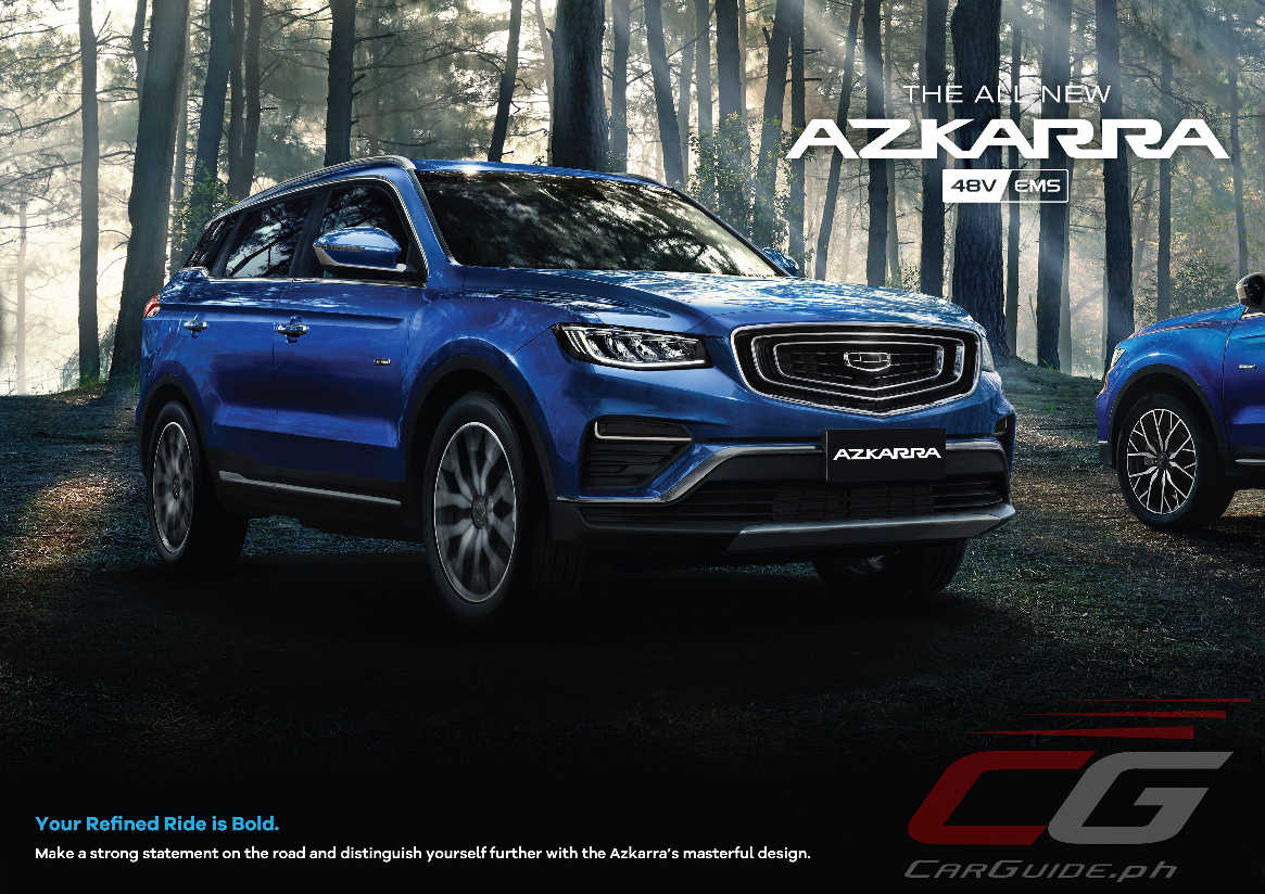 These are the Full Specs, Brochure of the 2020 Geely Azkarra | CarGuide.PH | Philippine Car News ...