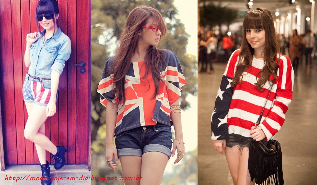 Inspiração: Looks com bandeiras. | current girl