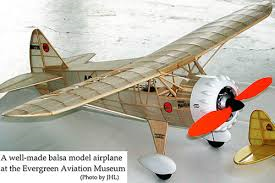 French Model Railway: Good old balsa wood.