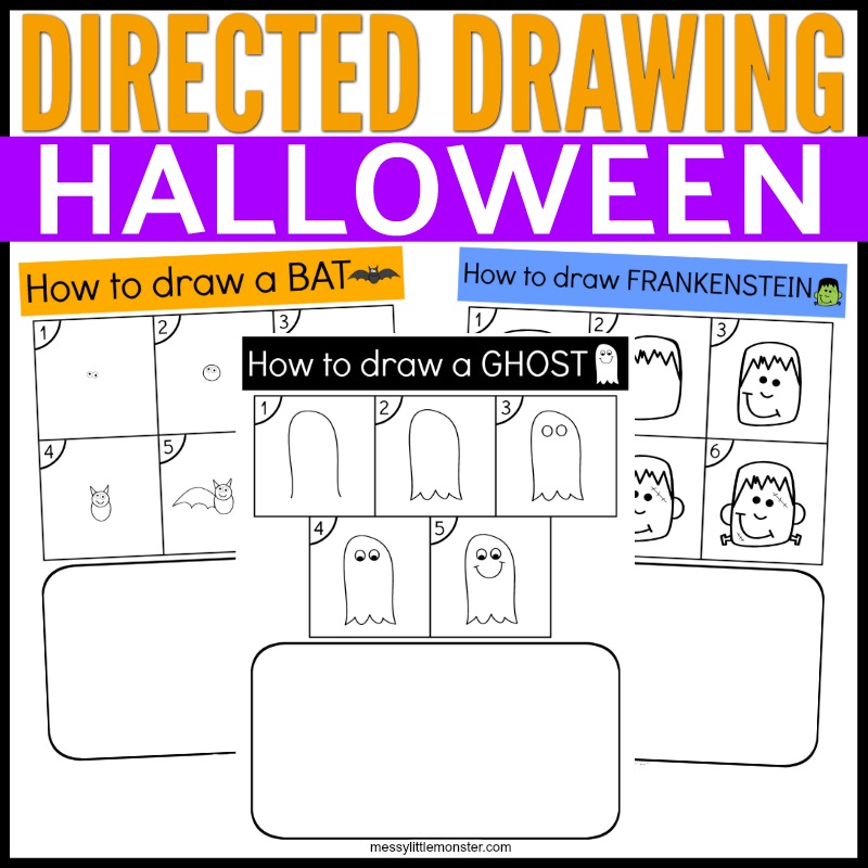 Bat Colouring Page - Bat Craft Line Study - Messy Little Monster