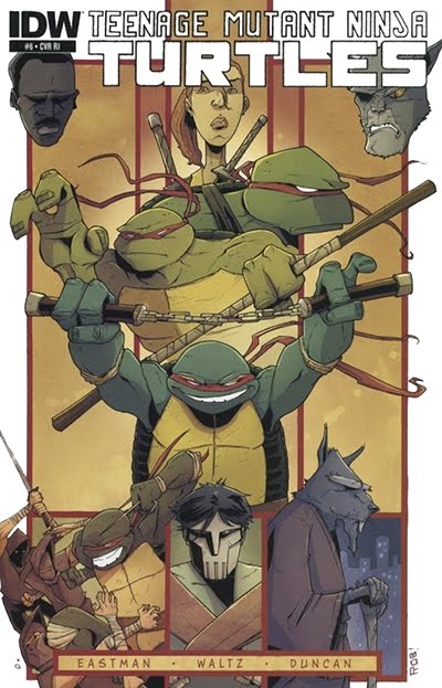 IDW TMNT #6 Variant Cover Guide