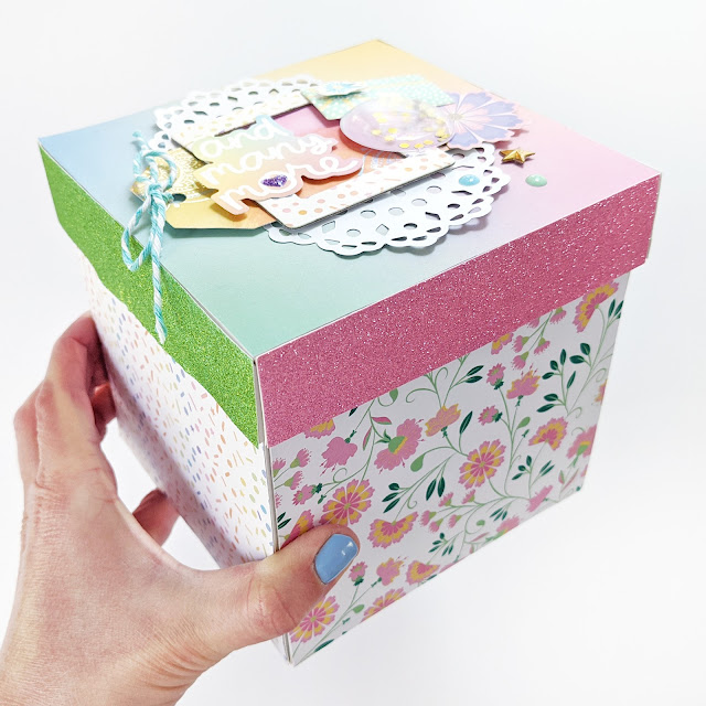 Happy Birthday Jane - Michaels Large Memory Explosion Box | Paige ...