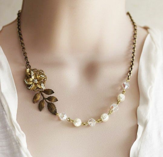 Simple pearl necklace designs