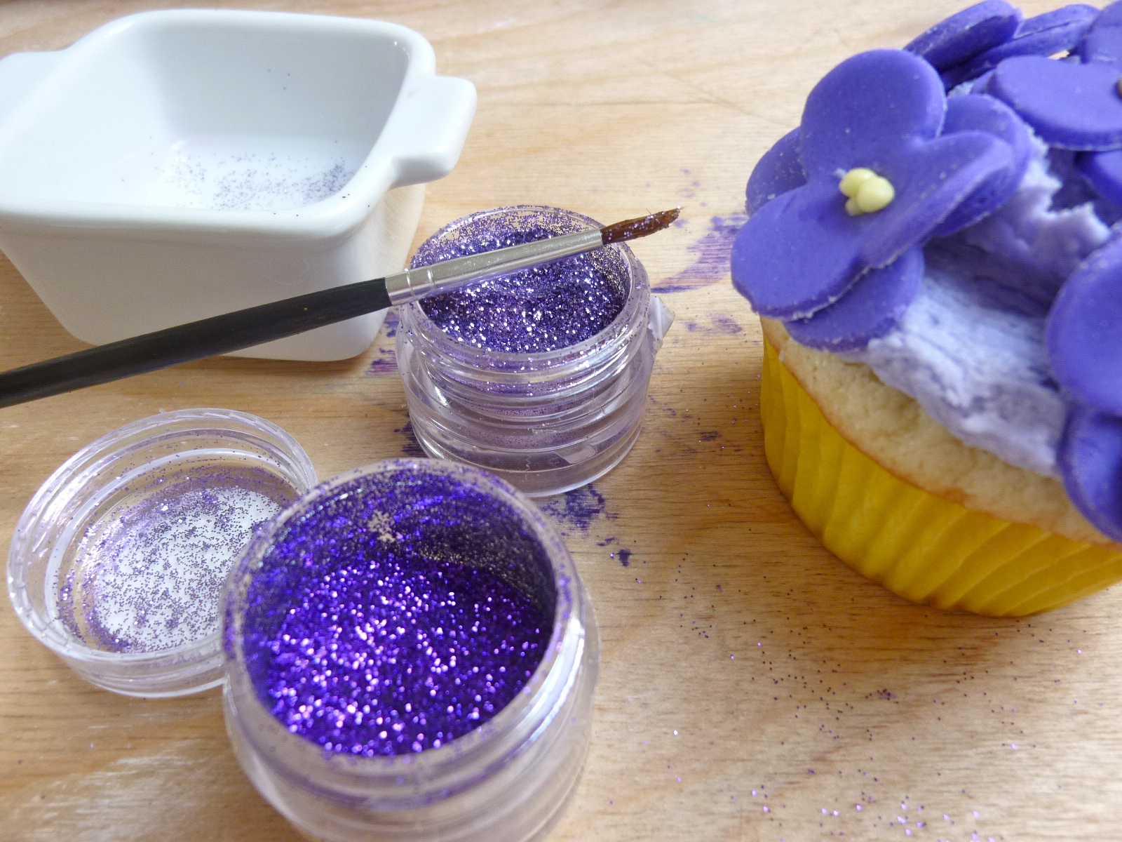 Violet White Velvet Cupcakes – Diary of a Mad Hausfrau