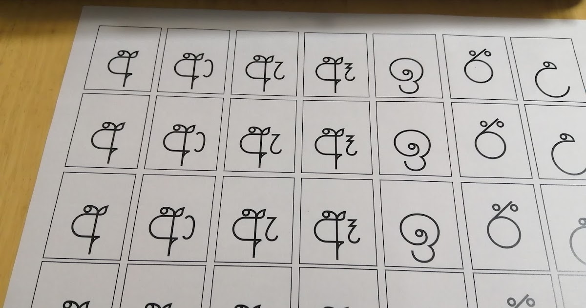 Sinhala Letter set for printing - Life It Is with ICT