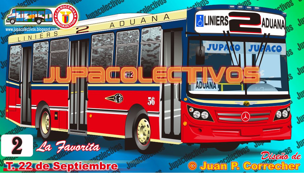 Recorridos de colectivos: Linea 2 del Gran Buenos Aires